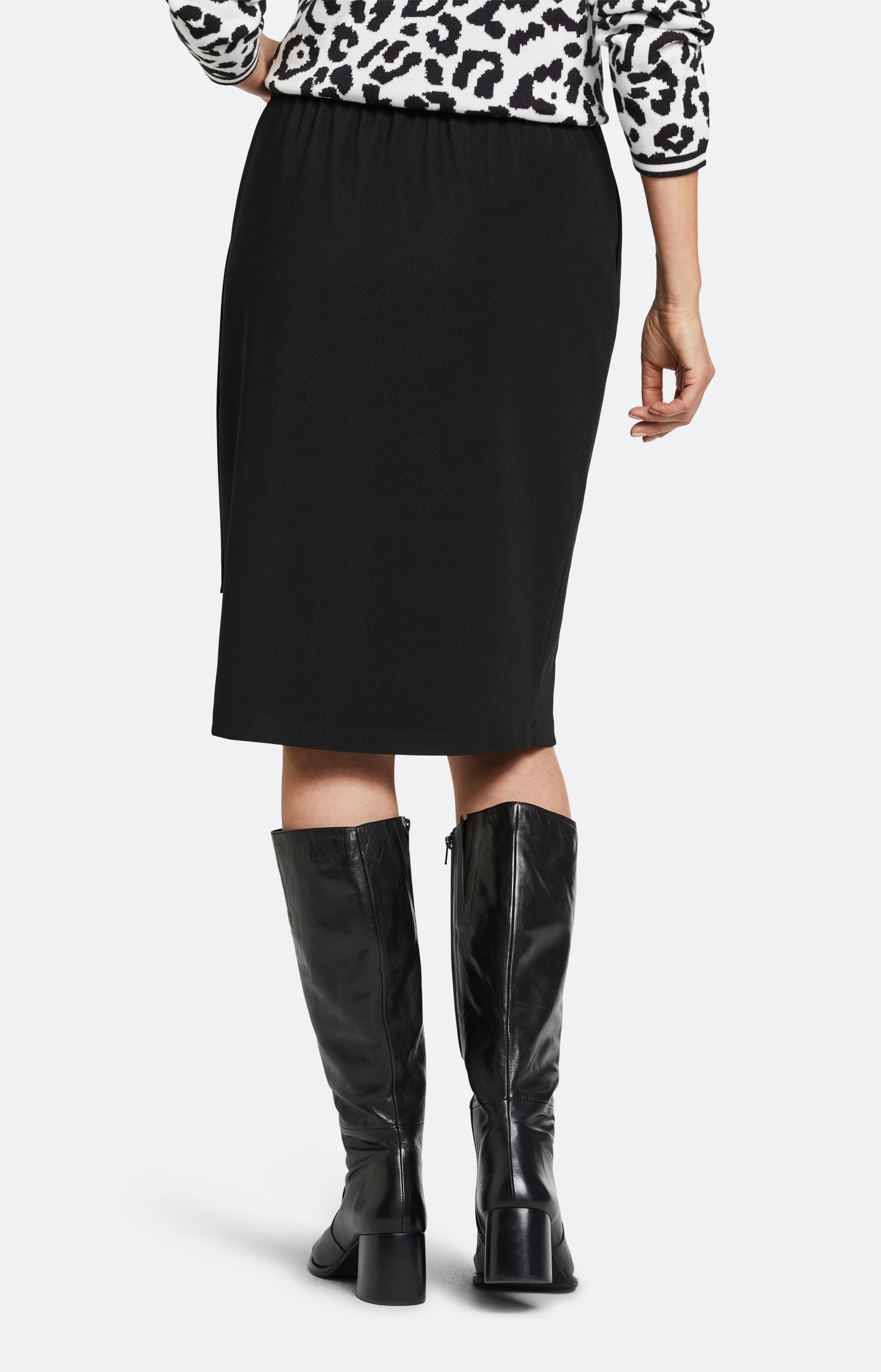 Midi-Rock in Wickeloptik von BONITA – Bonita