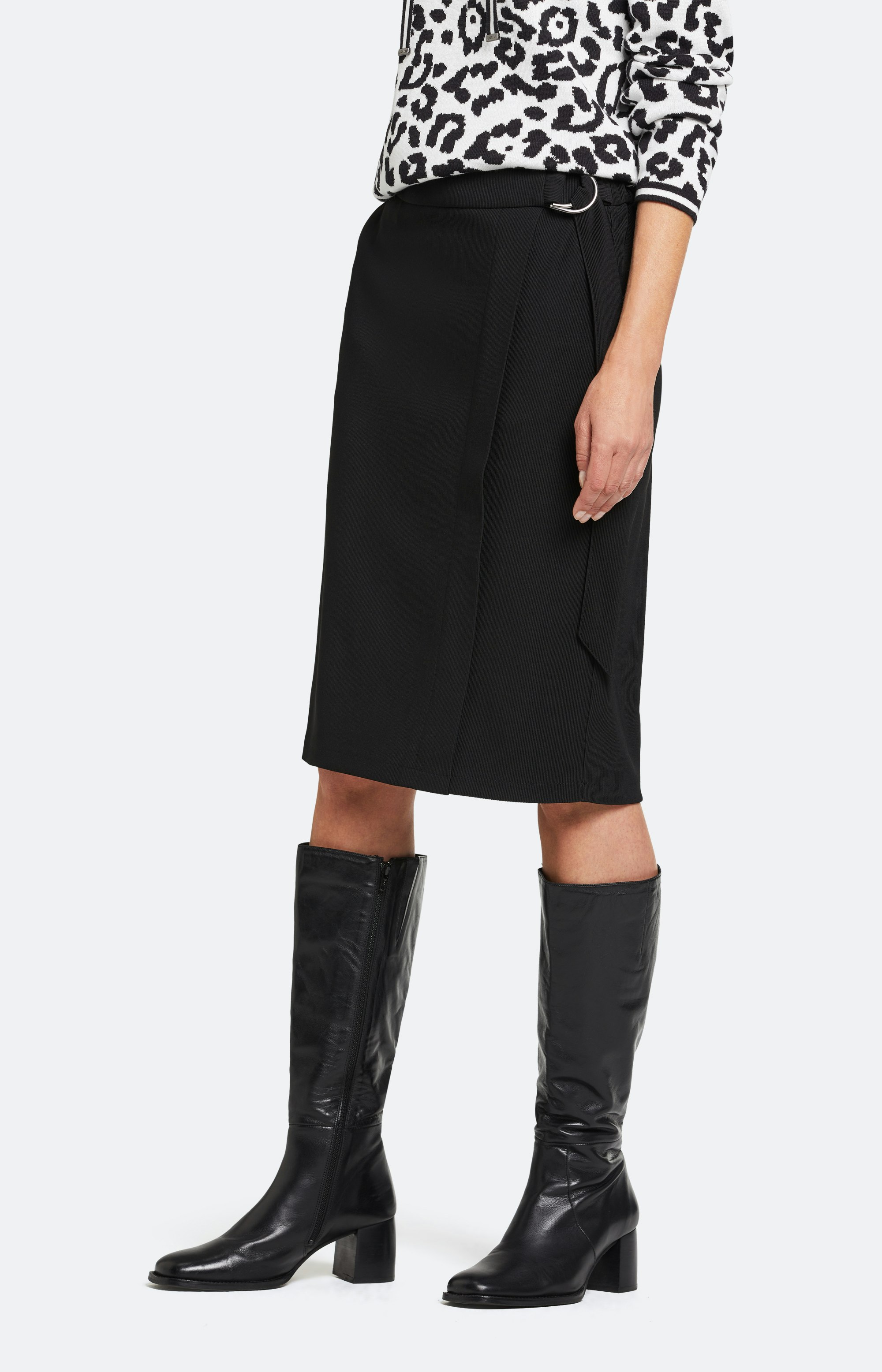 Midi-Rock in Wickeloptik von BONITA – Bonita