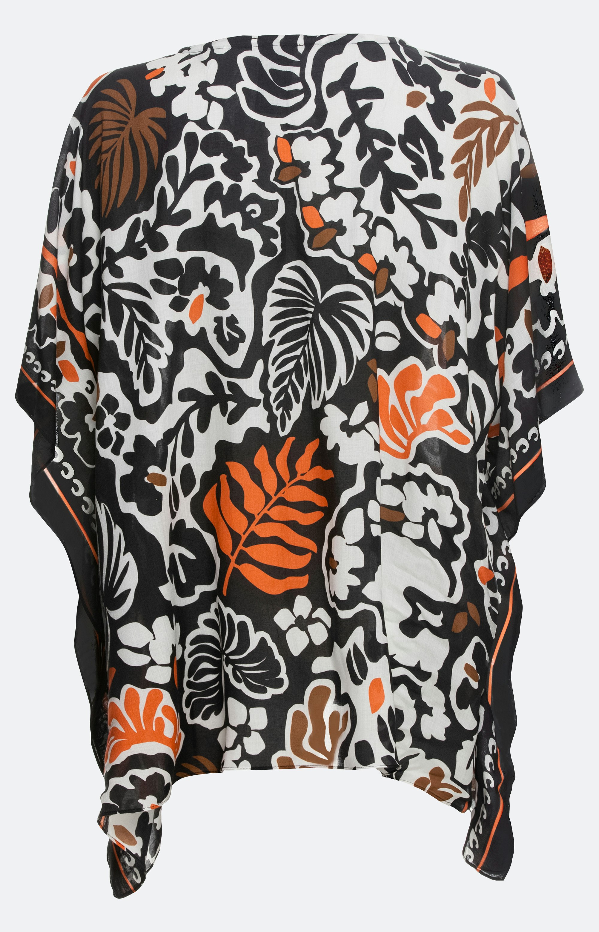 Leichte Tunika mit All-Over-Print aus Modal – Bonita