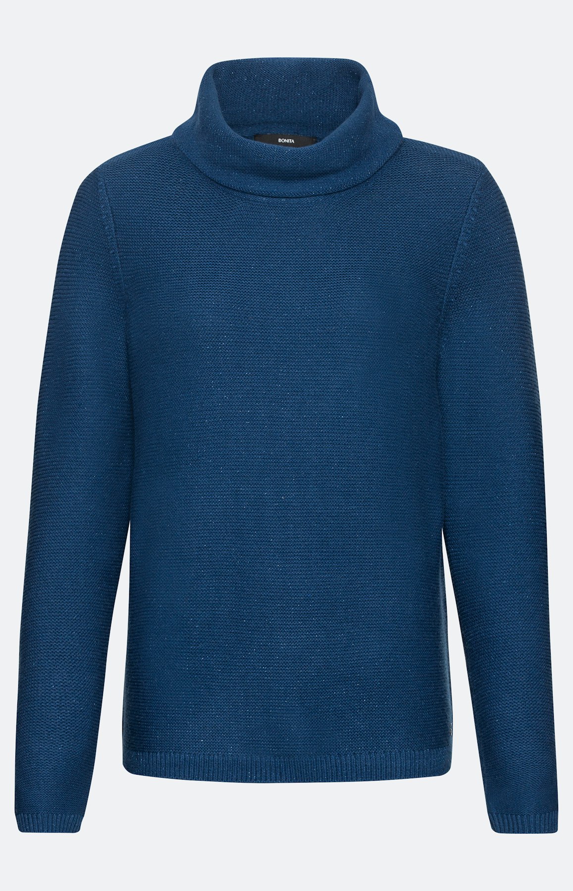 Pullover mit Rollkragen, langem Arm und Rippbündchen – Bonita